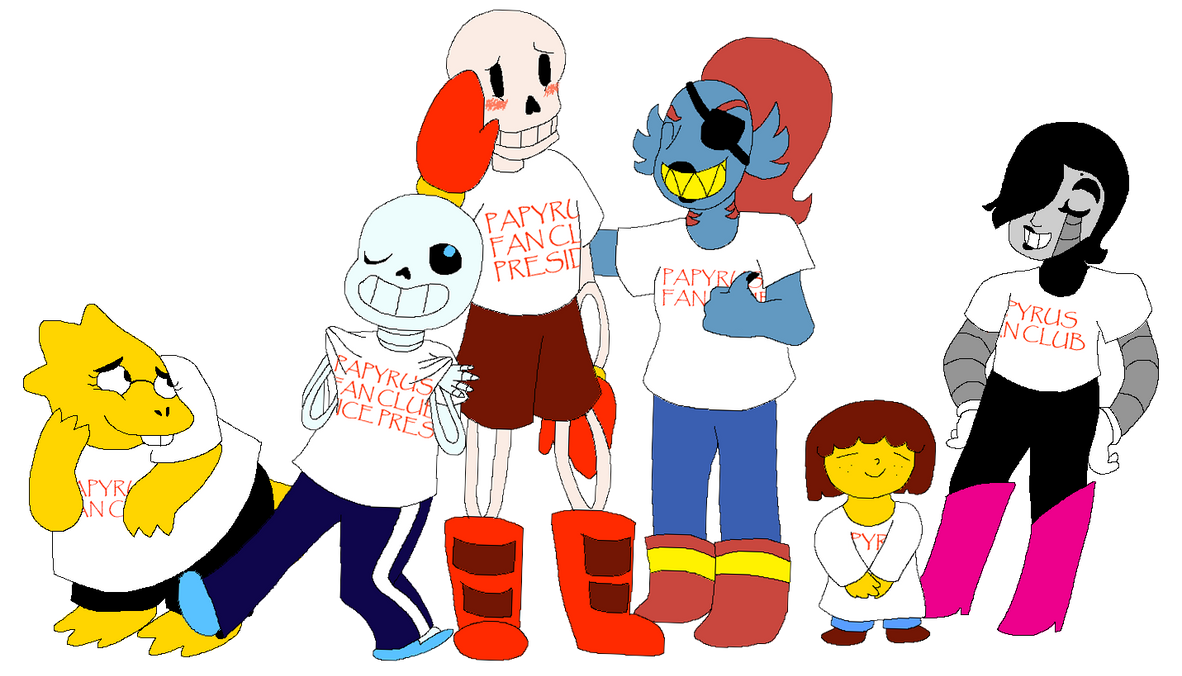 Papyrus Fan Club by carlyquinn on DeviantArt