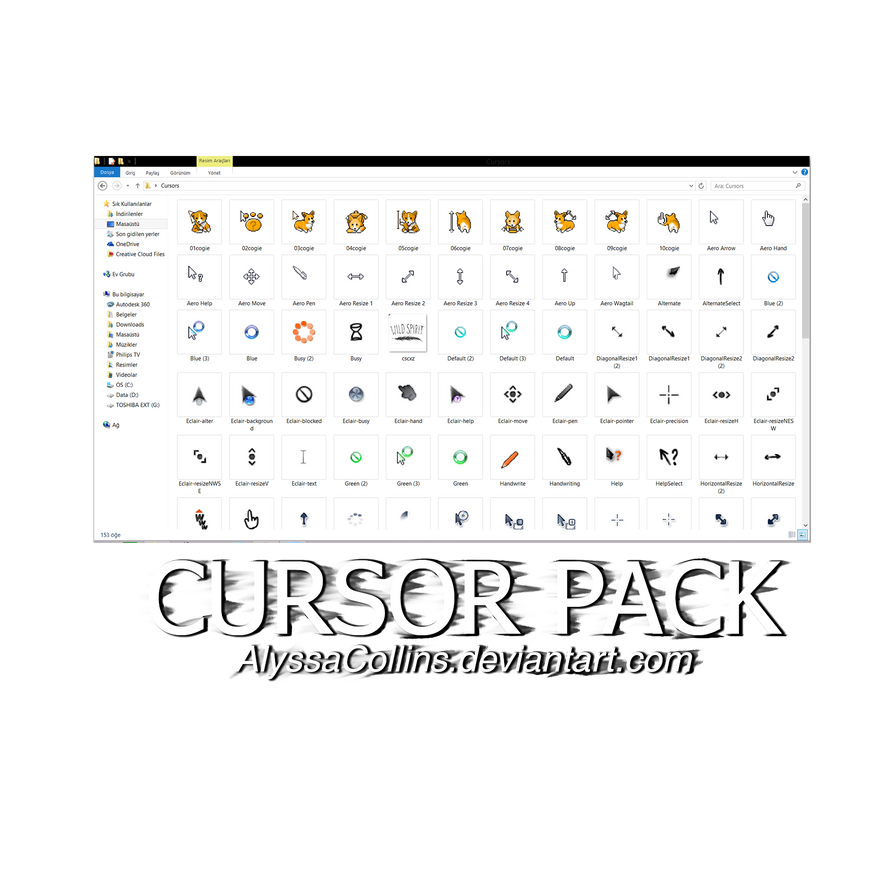 Cursors Pack by Beyzanur-sen on DeviantArt