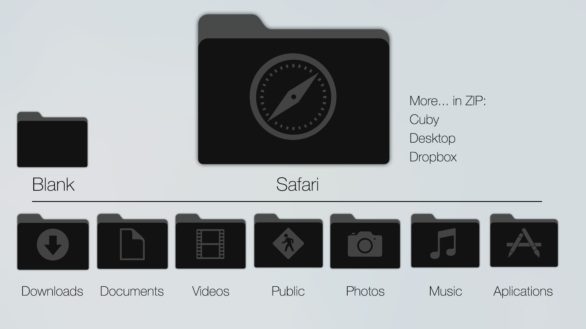 Black Folders by janosch500 on DeviantArt