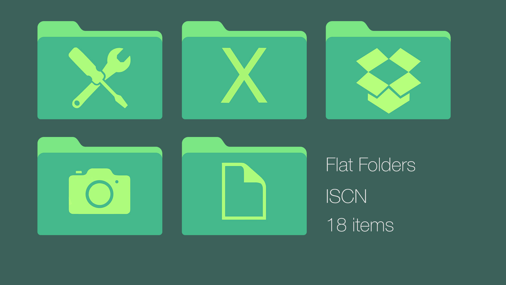 Iscn Green Light Folders 19 Items by janosch500 on DeviantArt