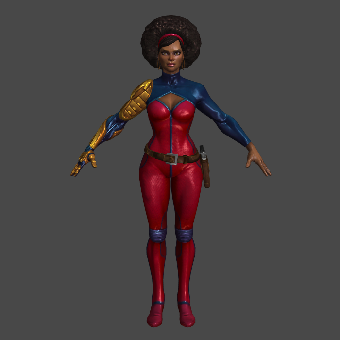 Misty Knight by Teddy115 on DeviantArt