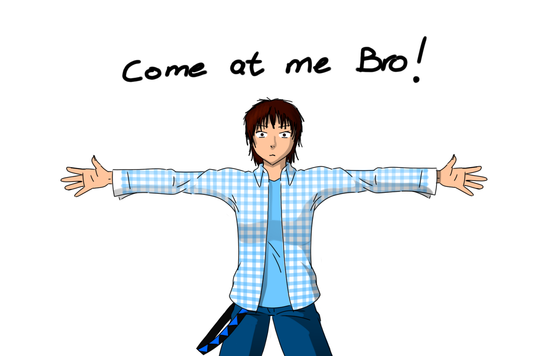 ID: COME AT ME BRO by Miku-Nyan02 on DeviantArt