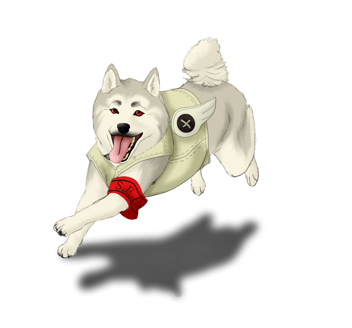 [Persona 3] Koromaru by Miku-Nyan02 on DeviantArt