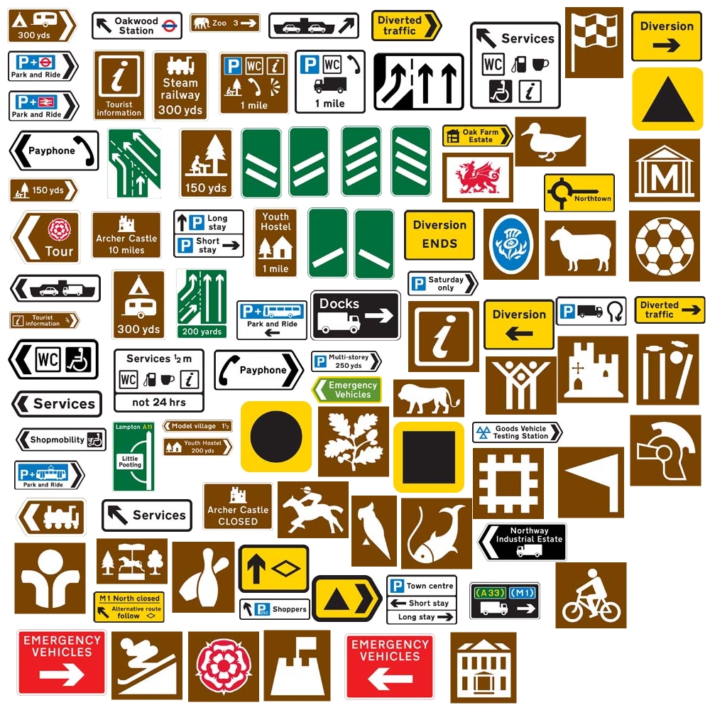 Traffic Signs 2 Dir and Tour by diondeville on DeviantArt