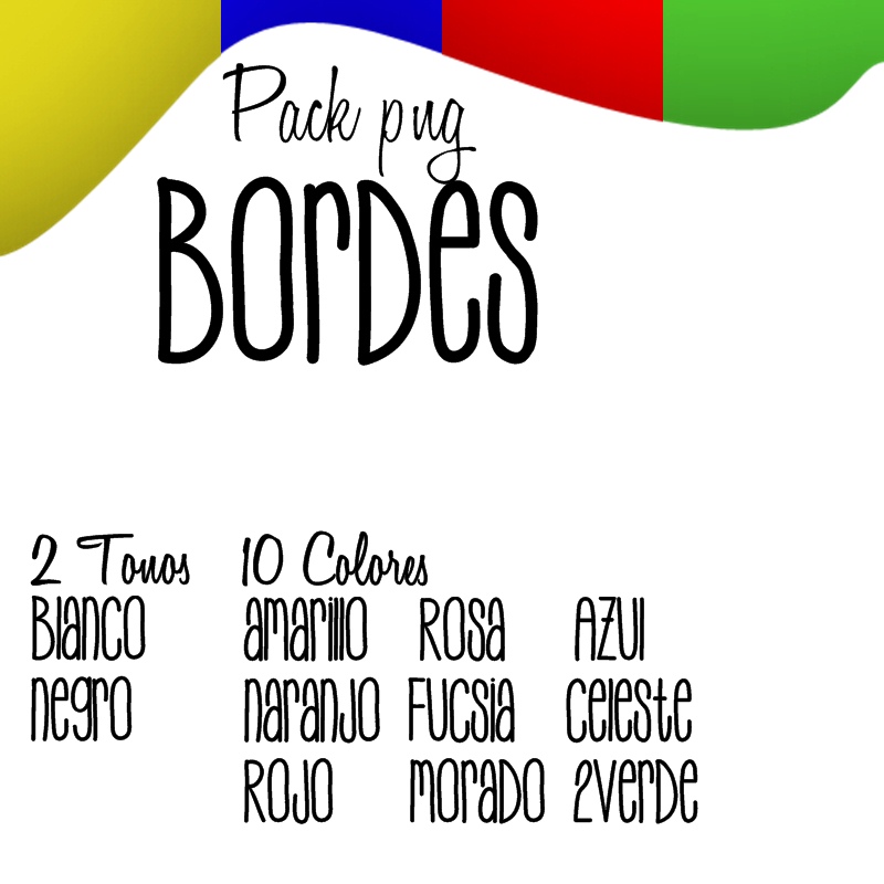 Bordes - Pack png by OMGItsLittleJavi on DeviantArt