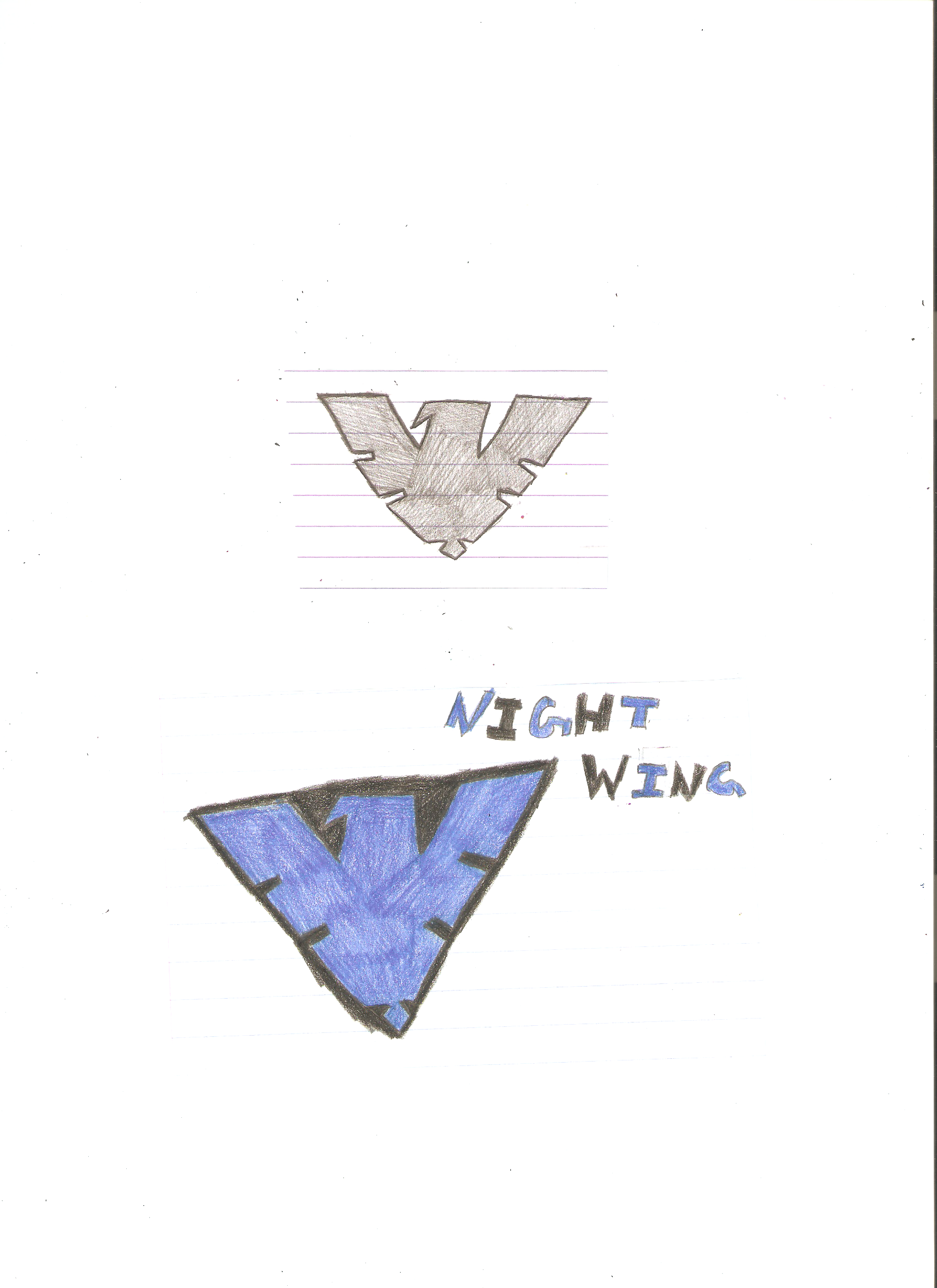 New Adventures of Batman Nightwing Symbols by KOlover12 on DeviantArt
