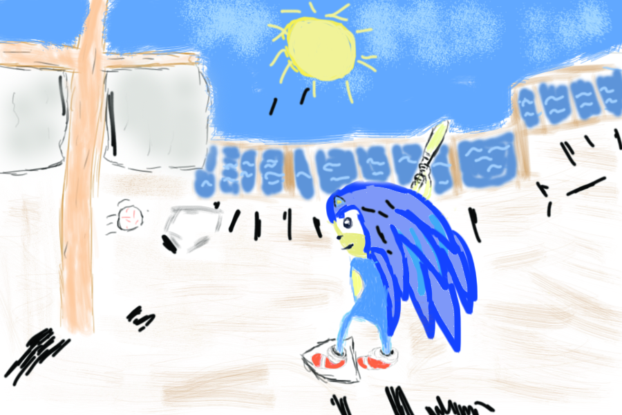 Sonic Playing Baseball on Pirate Ship by Vifan on DeviantArt