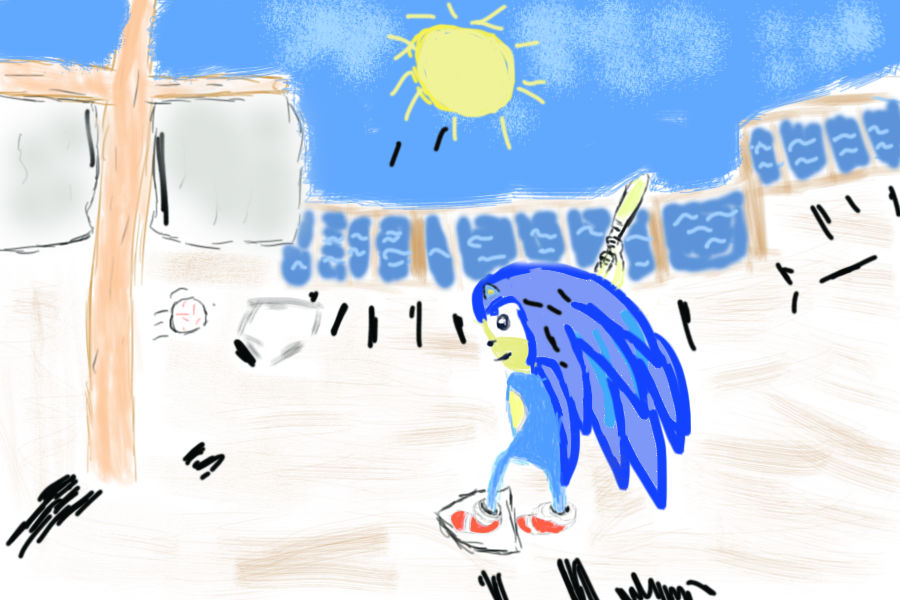 Sonic Playing Baseball on Pirate Ship by Vifan on DeviantArt