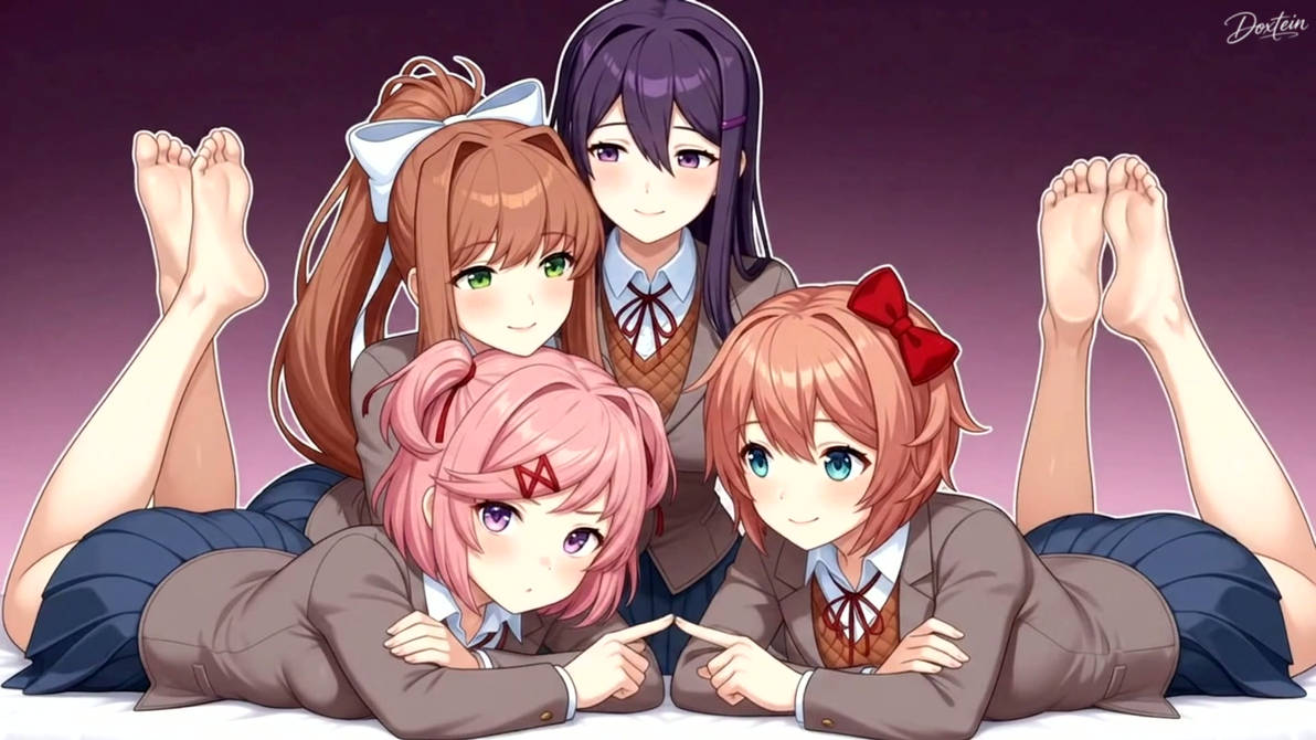 Doki Doki Literature Club! by New-doxtein on DeviantArt