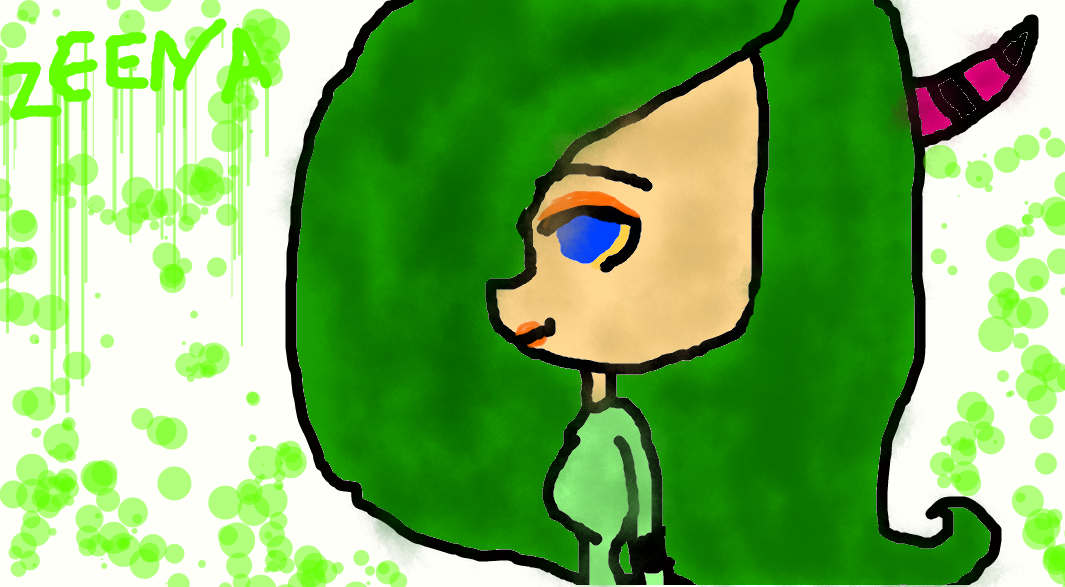 Zeena the zeti human anime form by Shadarialovefan on DeviantArt