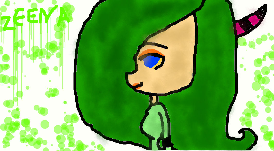 Zeena the zeti human anime form by Shadarialovefan on DeviantArt