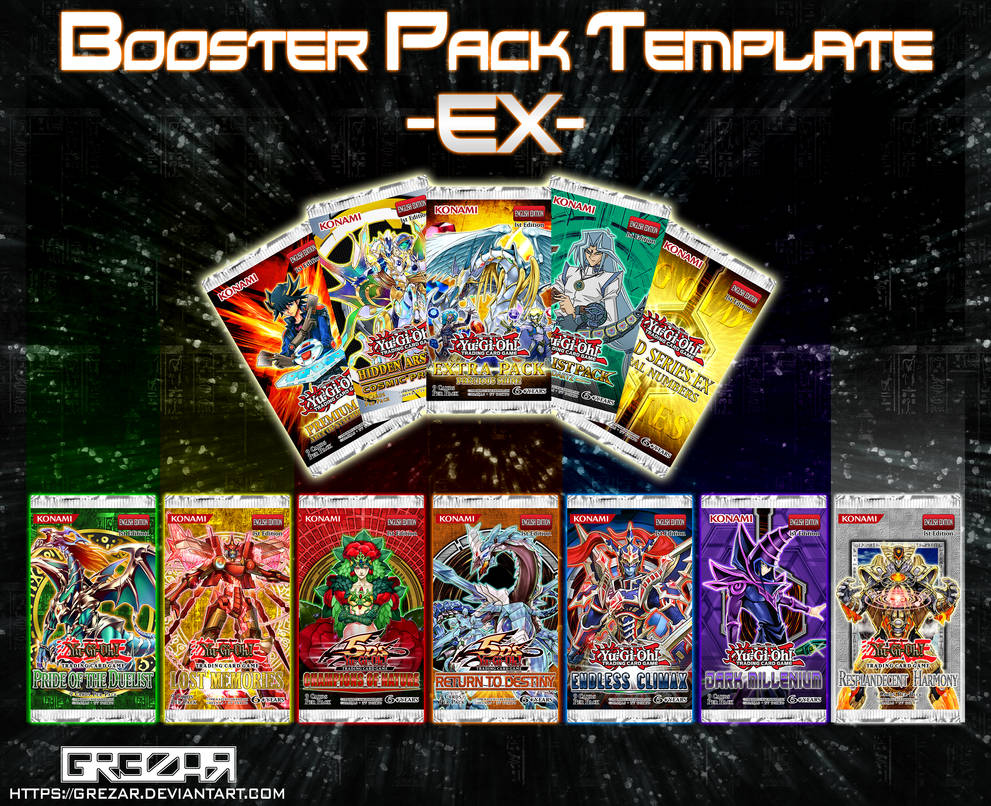 Booster Pack Template EX Version By Grezar On DeviantArt booster-pack-template-ex-version-by-grezar-on-deviantart
