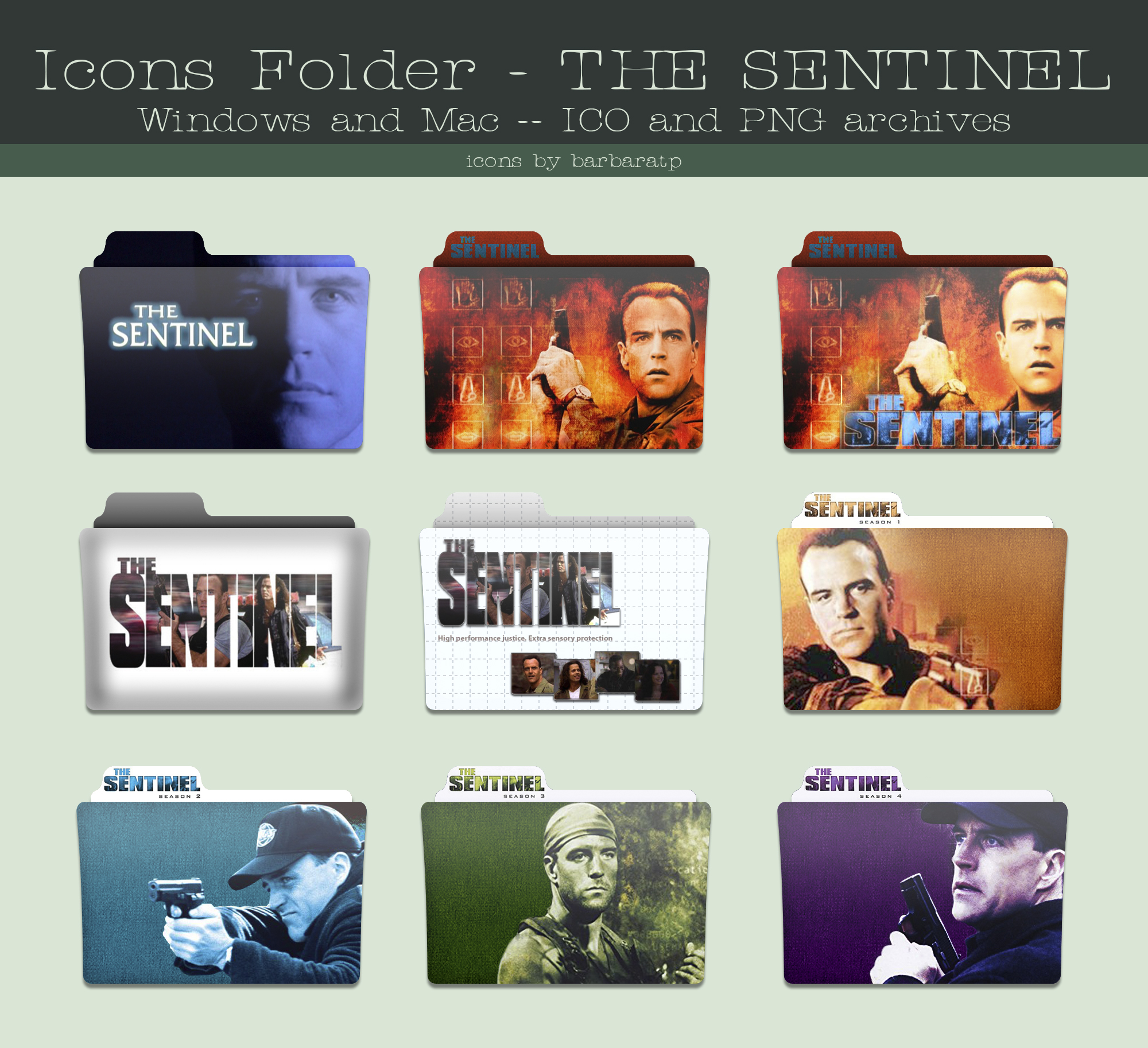 The Sentinel 2 - PACK ICO by BarbaraTP on DeviantArt