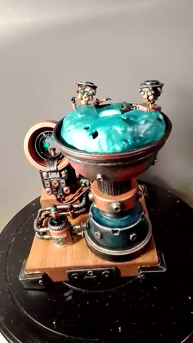 The Robot's Holly Grail or Fountan of Life by secemolados on DeviantArt