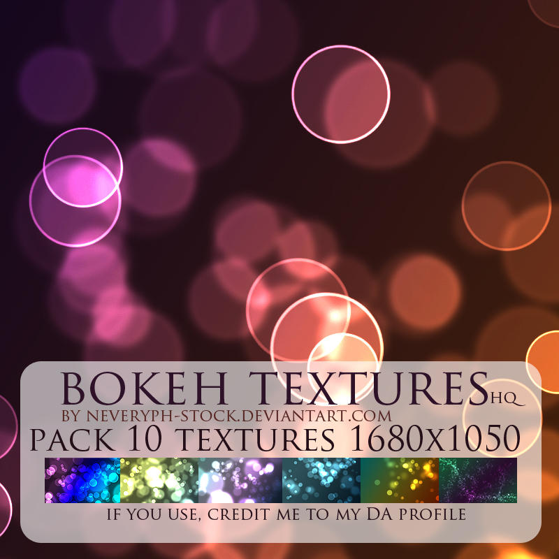 Bokeh light textures pack 10 by Neveryph-stock on DeviantArt
