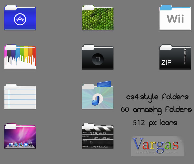 CS4 FOLDERS STYLE by vargas21 on DeviantArt