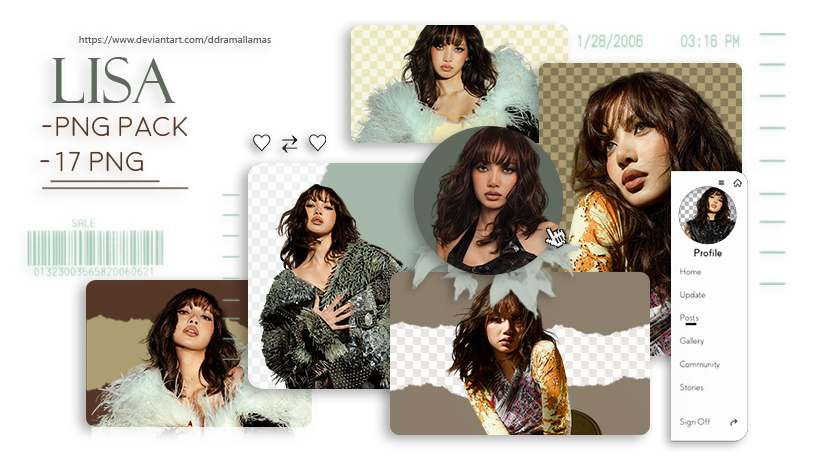 Lisa - Png Pack #68 by ddramallamas on DeviantArt