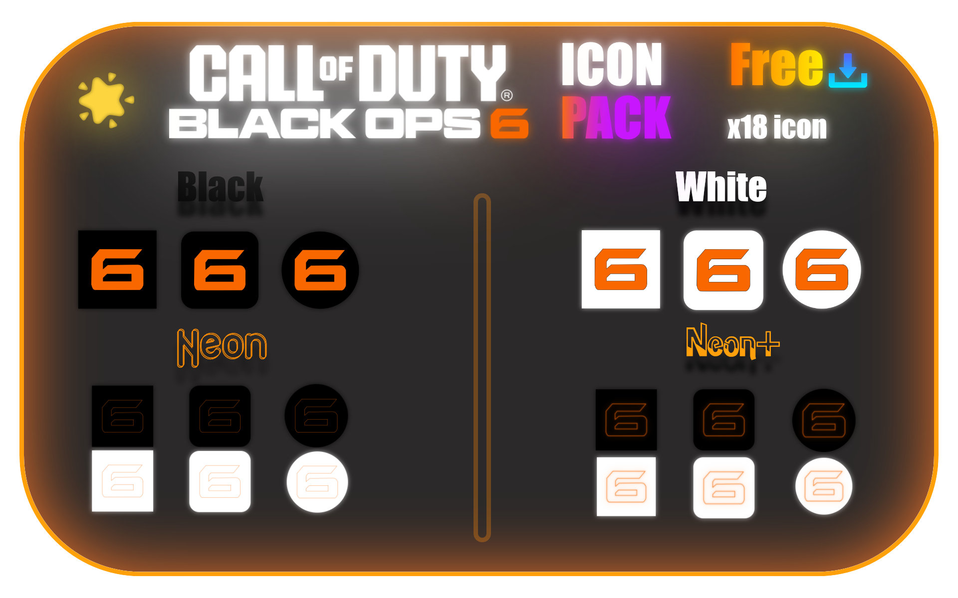 Call of Duty Black Ops 6 : Icons pack (Free) by EpicZone on DeviantArt