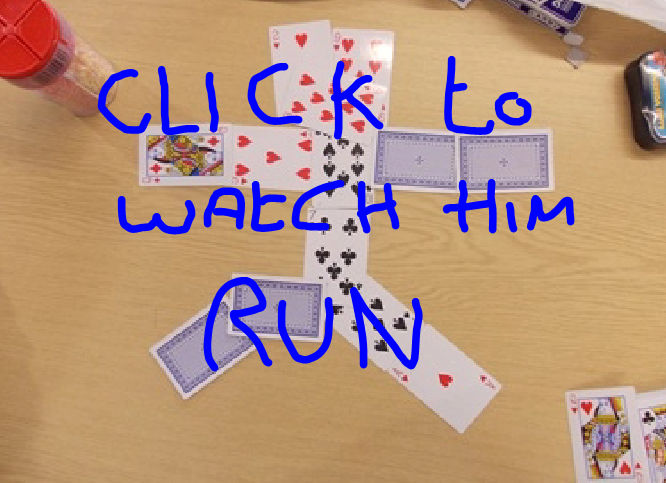 Card man running stopmotion by MrSparkles10 on DeviantArt