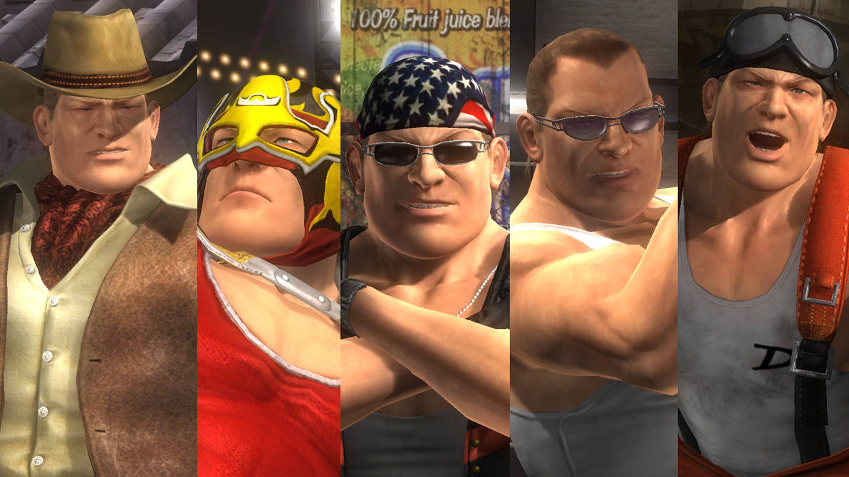 Bass Armstrong Shaved Pack for Dead or Alive 5 by KyleKatarn1980 on ...