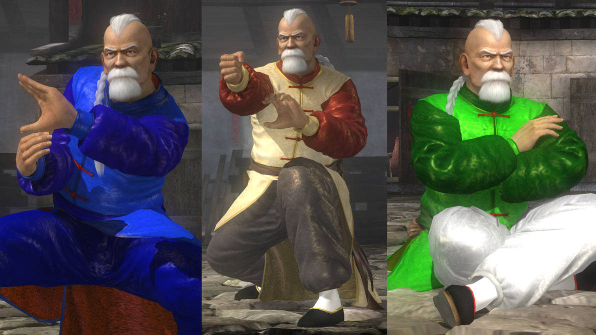 DOA1 Gen Fu Classic Outfit Colors for DOA5LR by KyleKatarn1980 on ...