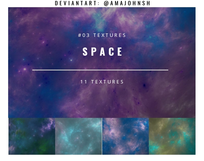 #03 Textures: Space by amajohnsh on DeviantArt