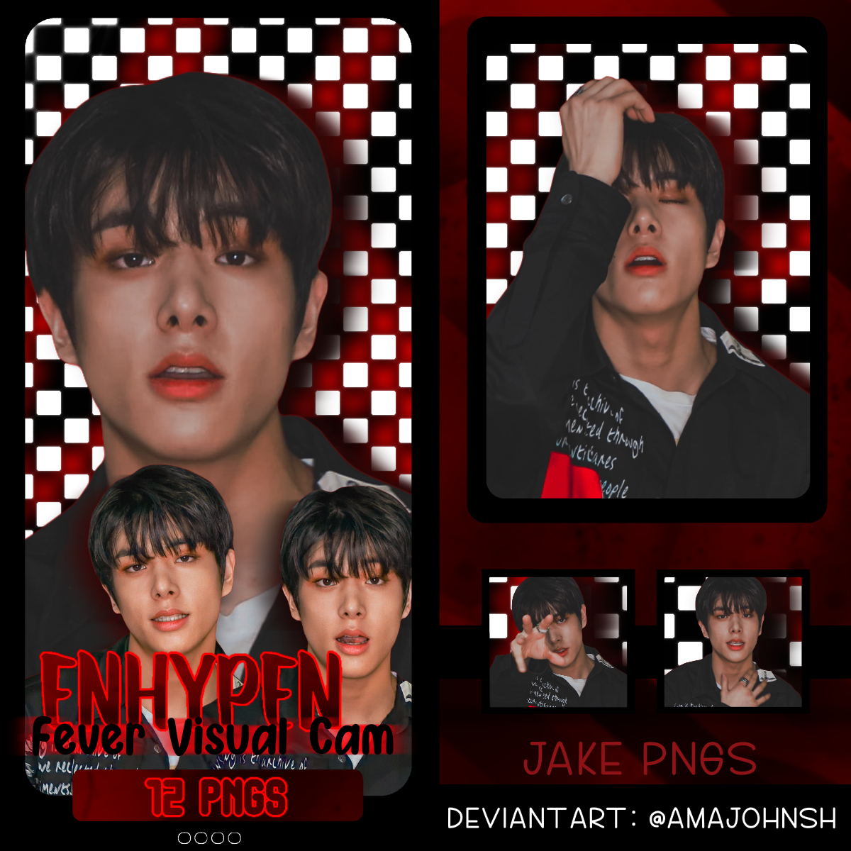 [PNG PACK] ENHYPEN Jake Fever Visual Cam by amajohnsh on DeviantArt