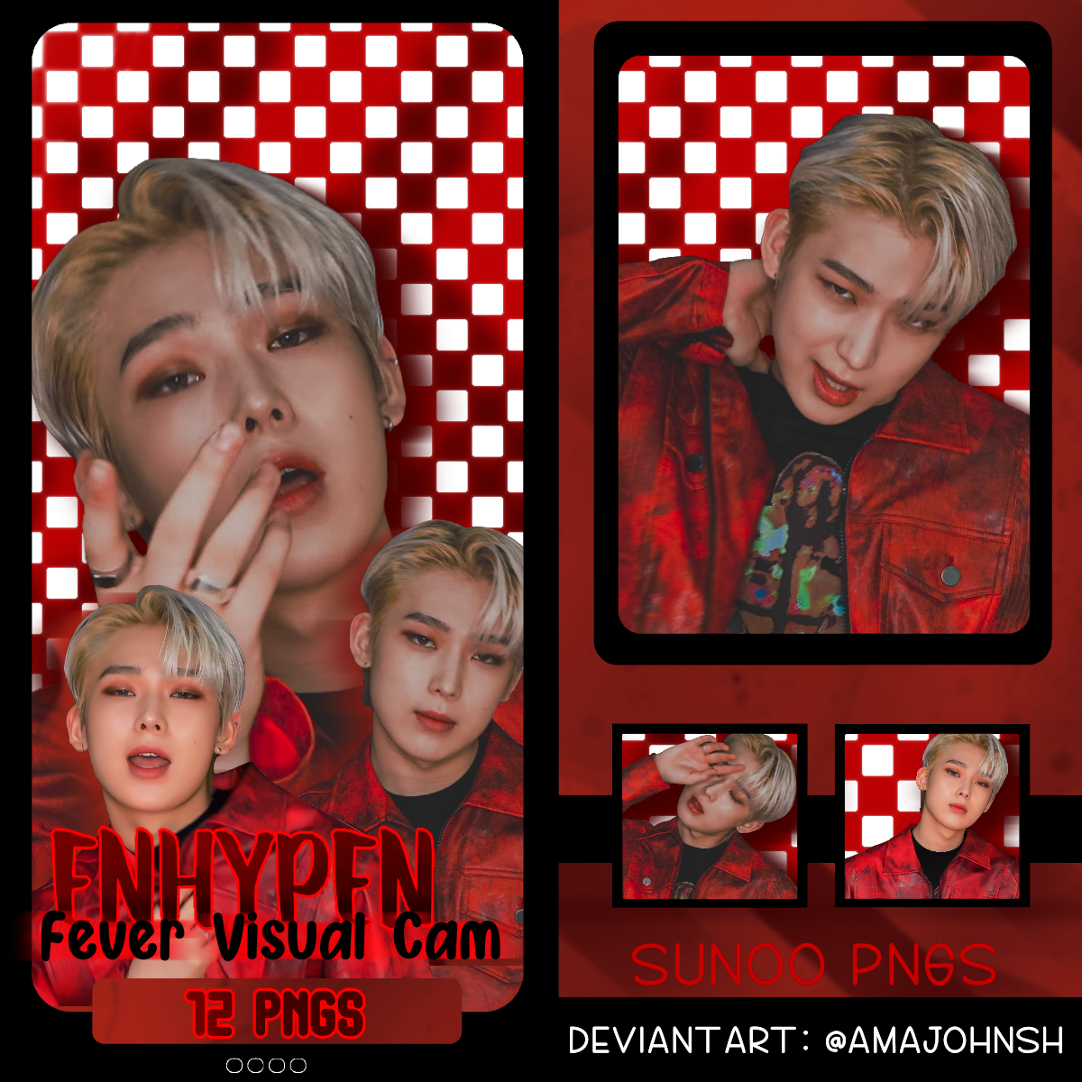 [PNG PACK] ENHYPEN Sunoo Fever Visual Cam by amajohnsh on DeviantArt