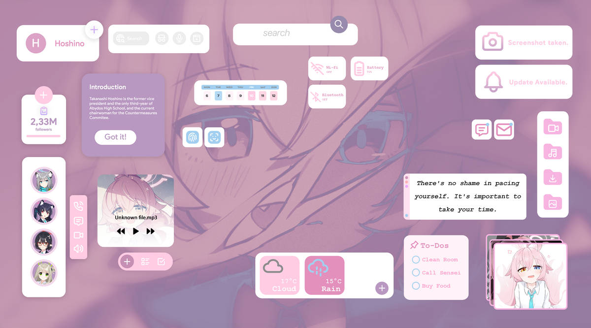 UI UX 3 [Collab] -Takanashi Hoshino by Tomoe-Waterfox on DeviantArt