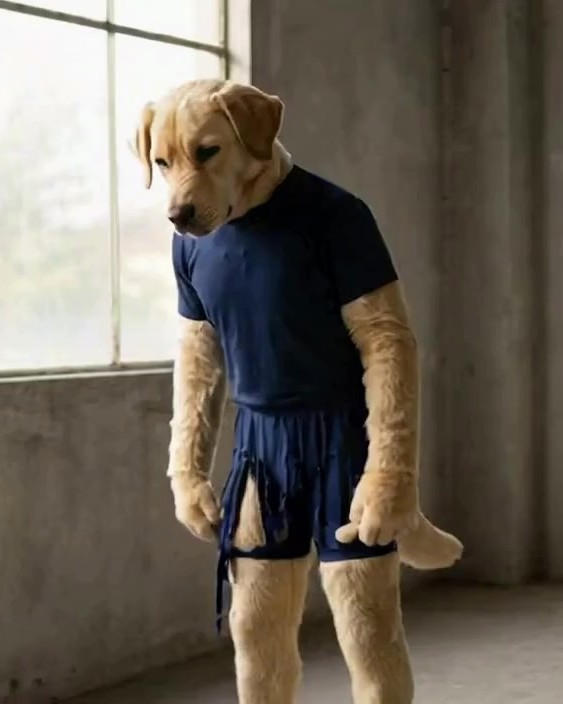 Labrador ripping its Pants 4 by nickcaza on DeviantArt