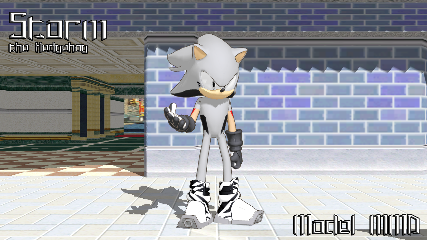 (MMD Model) Storm the Hedgehog by WhiterKintobor on DeviantArt