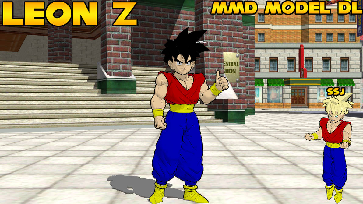 (MMD Model) Leon Z by WhiterKintobor on DeviantArt