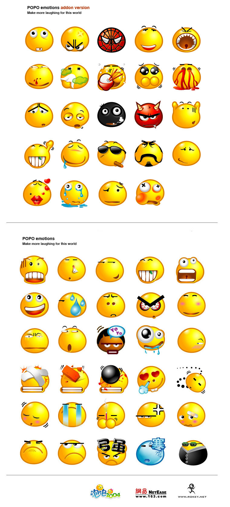 POPO emotions full version by Rokey on DeviantArt