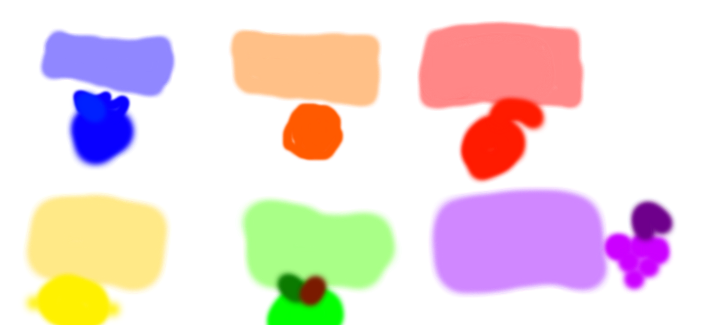 dinner gums in 6 flavors by Artygrl on DeviantArt