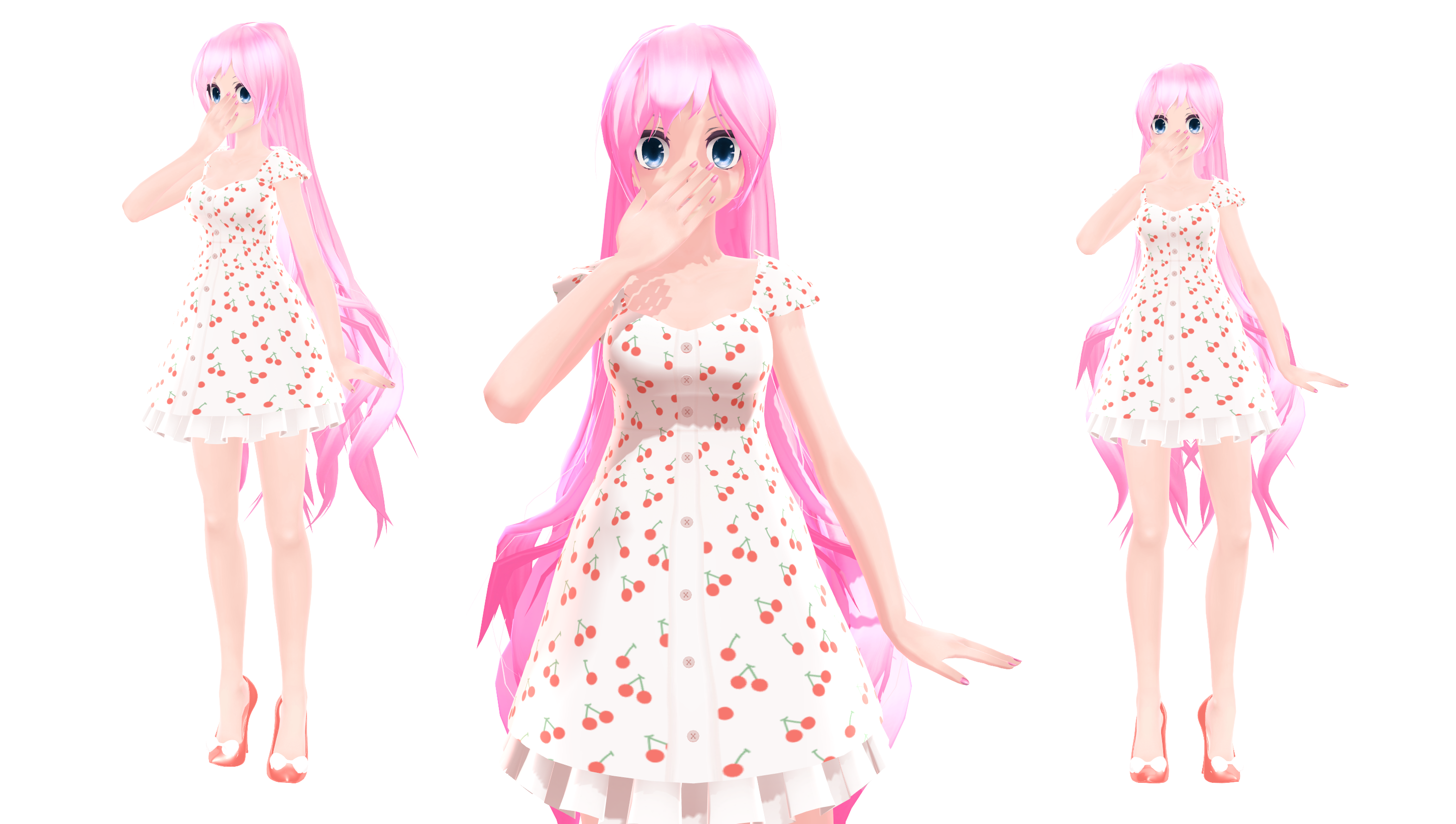 MMD - Shocked Pose by MMDnGifLadiesGames on DeviantArt