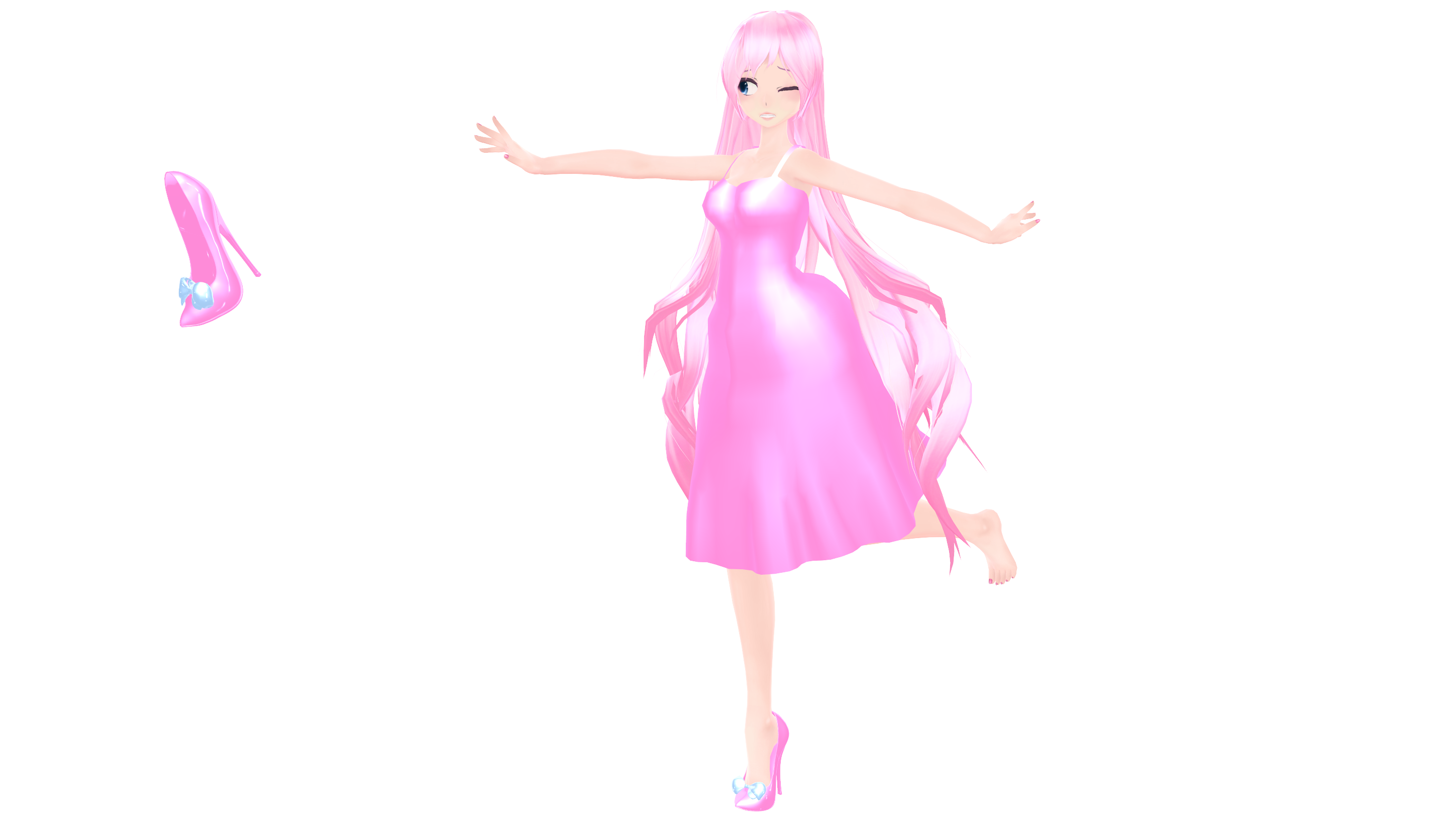 Luka - Pose - Throw a heel by MMDnGifLadiesGames on DeviantArt