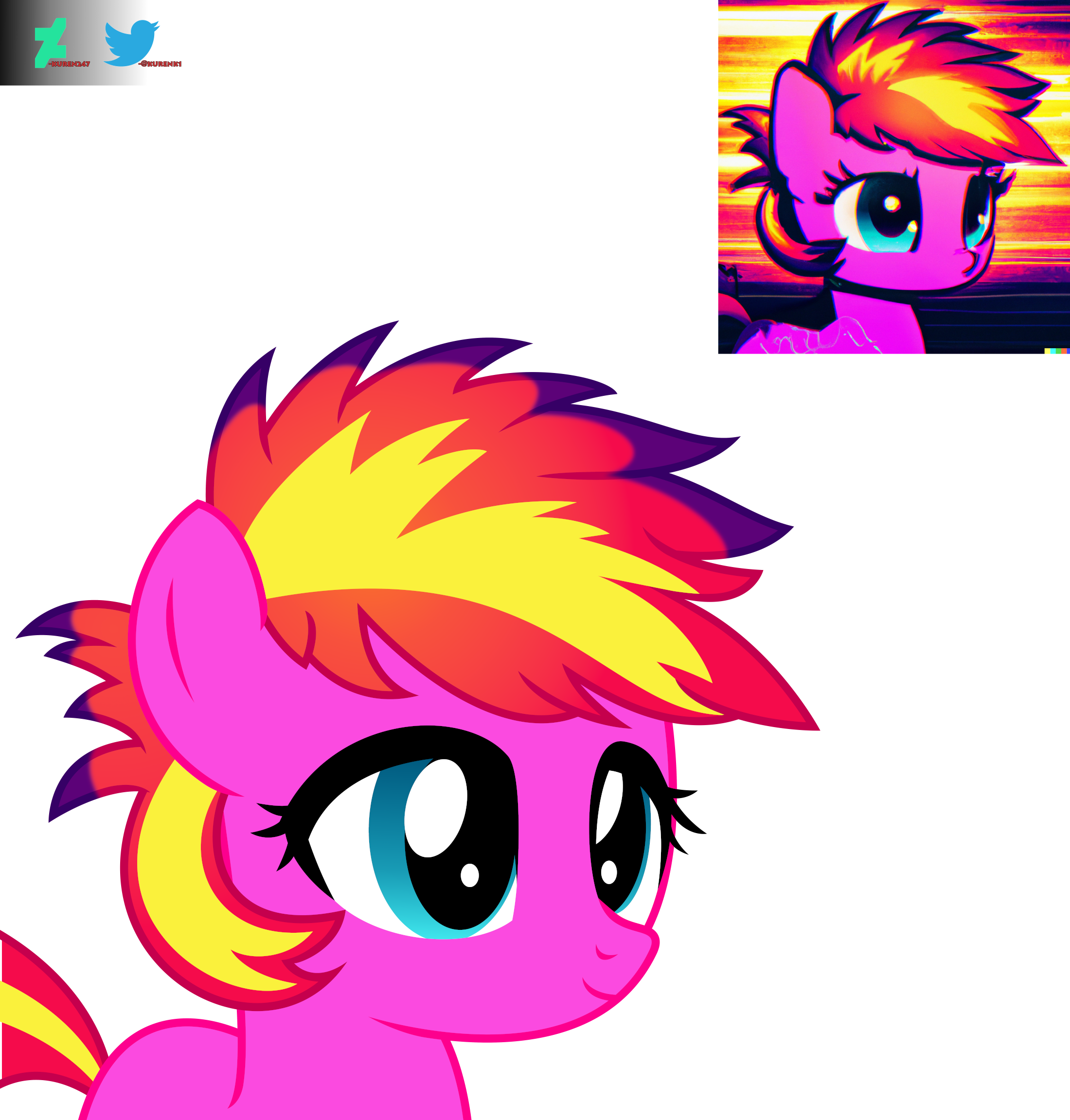 (AI recreate) The filly by kuren247 on DeviantArt