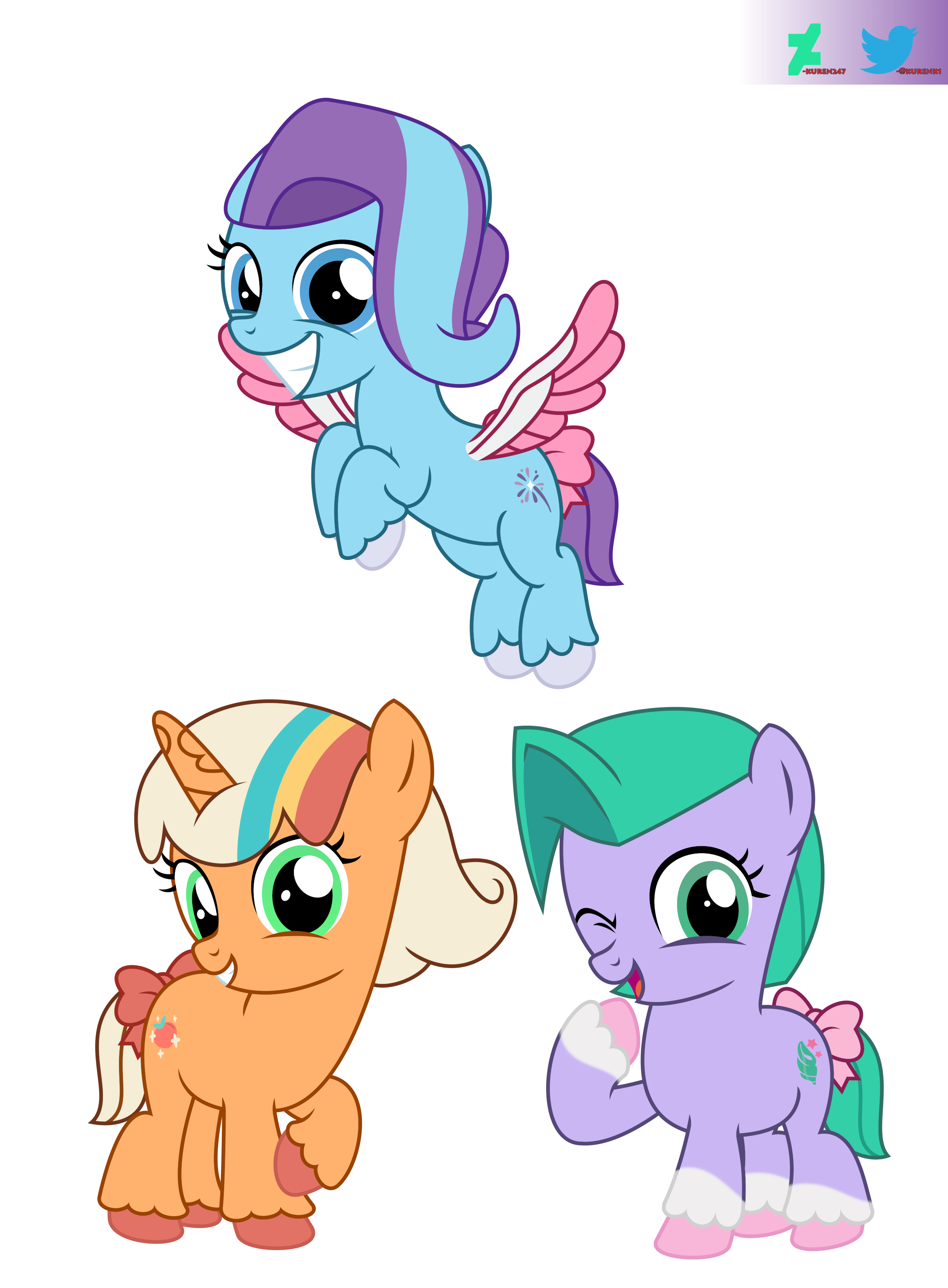 The pippsqueak trio by kuren247 on DeviantArt