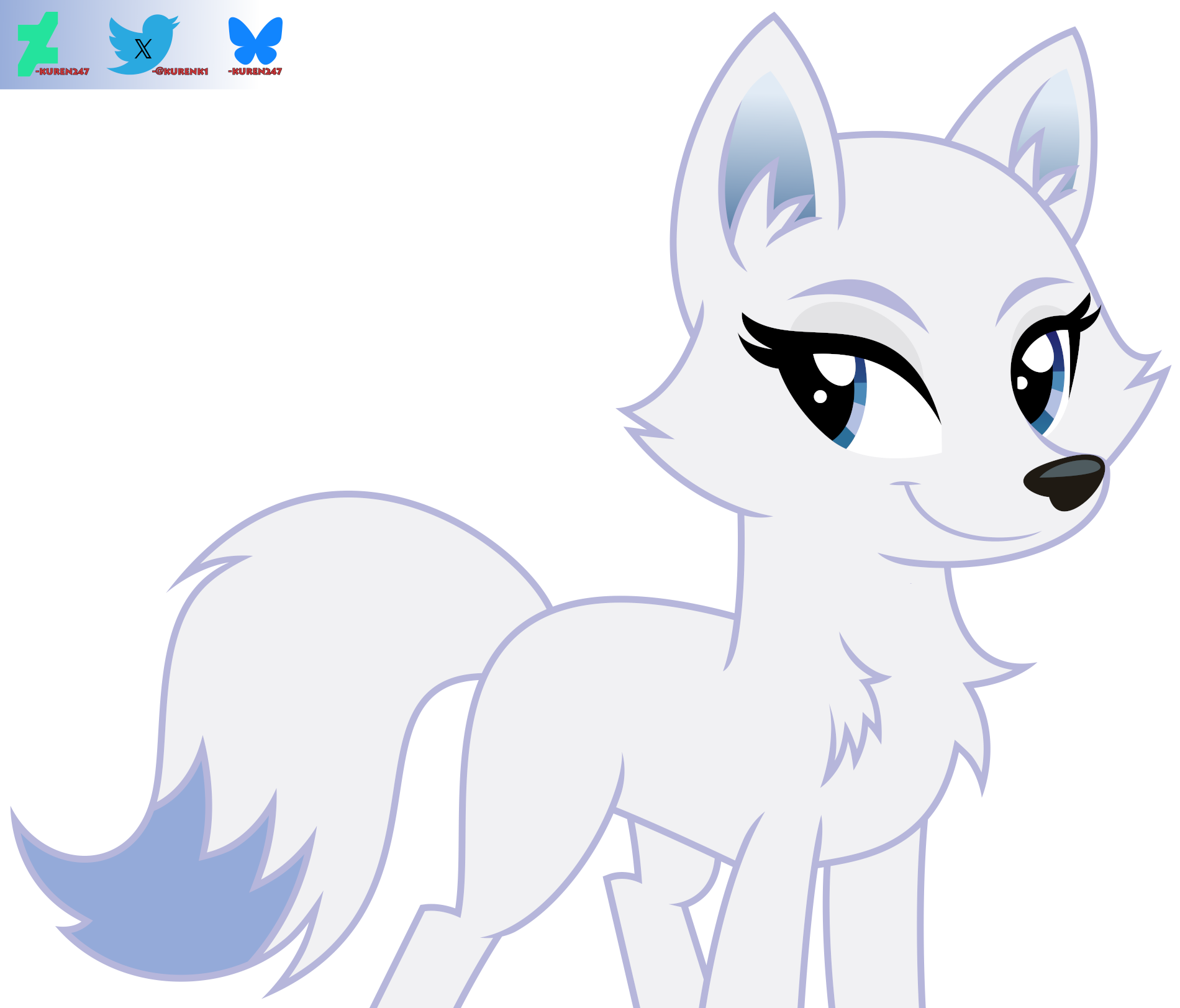 Tutorial: Arctic Fox by kuren247 on DeviantArt