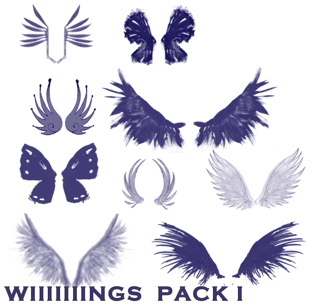 Wings Pack I by PC-STOCK on DeviantArt