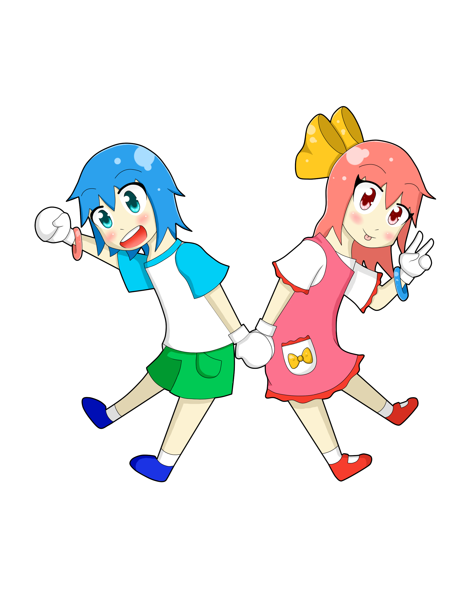 Lololo and Lalala by SilverBlue-Neko on DeviantArt