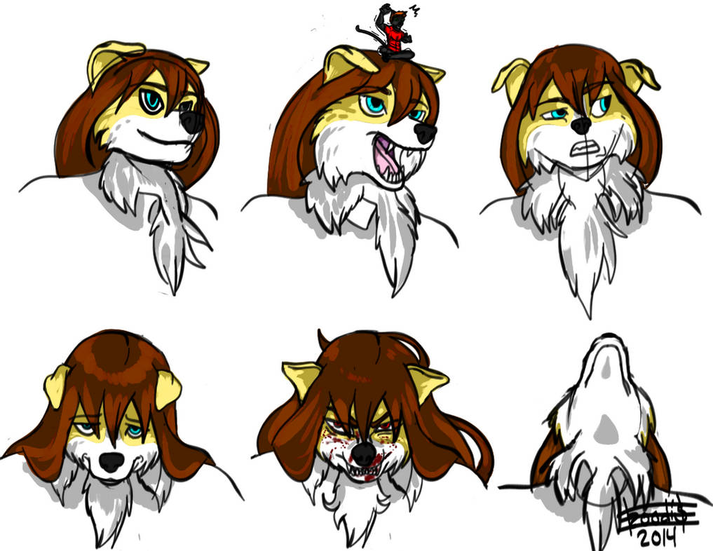 Barbara Expressions by 000Razgriz on DeviantArt