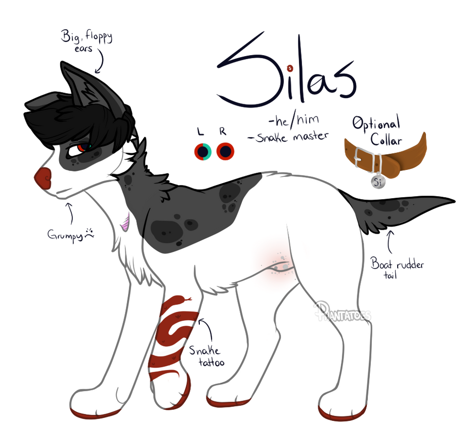 Silas Ref. by Phantatoes on DeviantArt