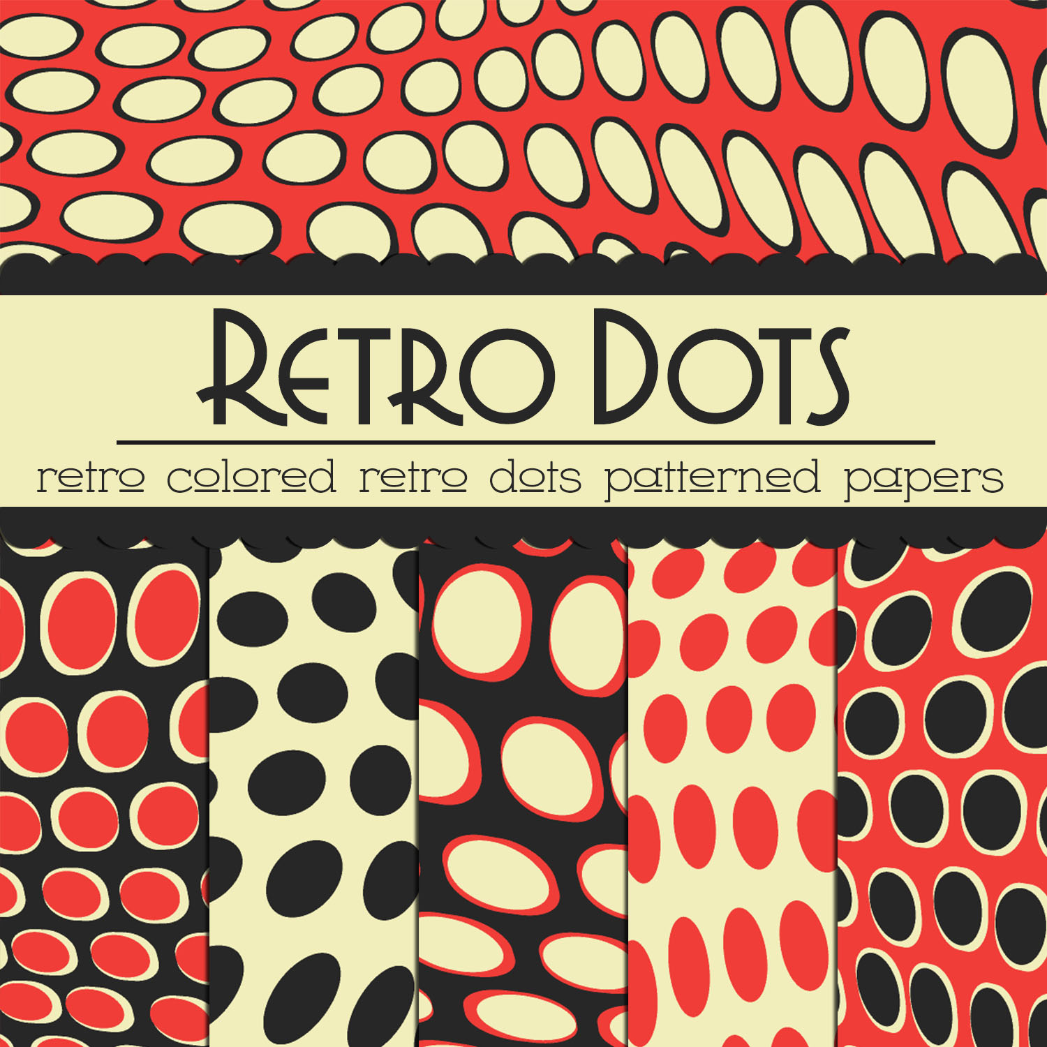 Free Retro Dots 1 by TeacherYanie on DeviantArt
