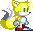 Hyper Tails sprite animated gif by Super-Knuckles on DeviantArt