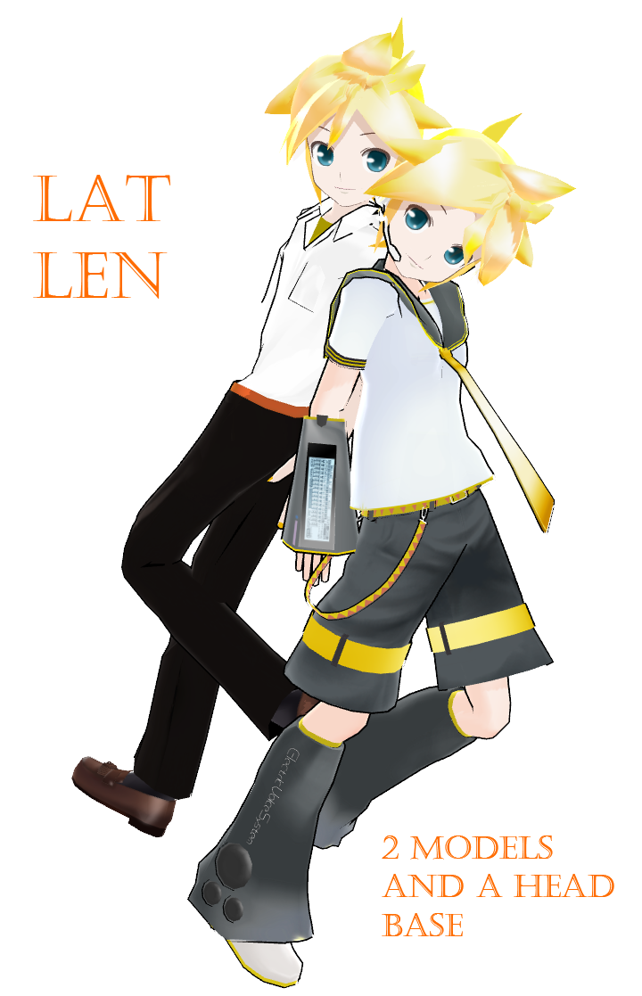 .: Lat Len Kagamine DL:. by VenusSempai on DeviantArt