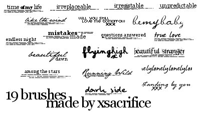 Tiny Text Set Two by xsacrifice on DeviantArt