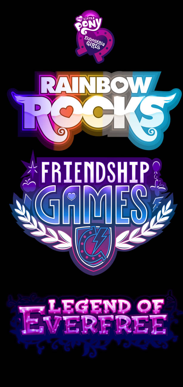MLP: Equestria Girls logo edits by AliceDontCare18 on DeviantArt