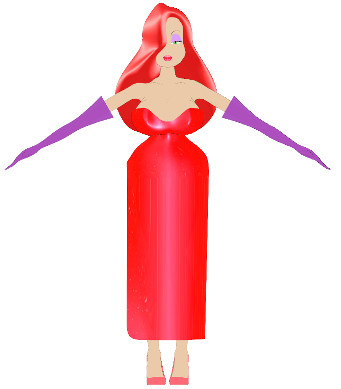 mmd Jessica Rabbit dl by Vanilla-Cocoflake on DeviantArt