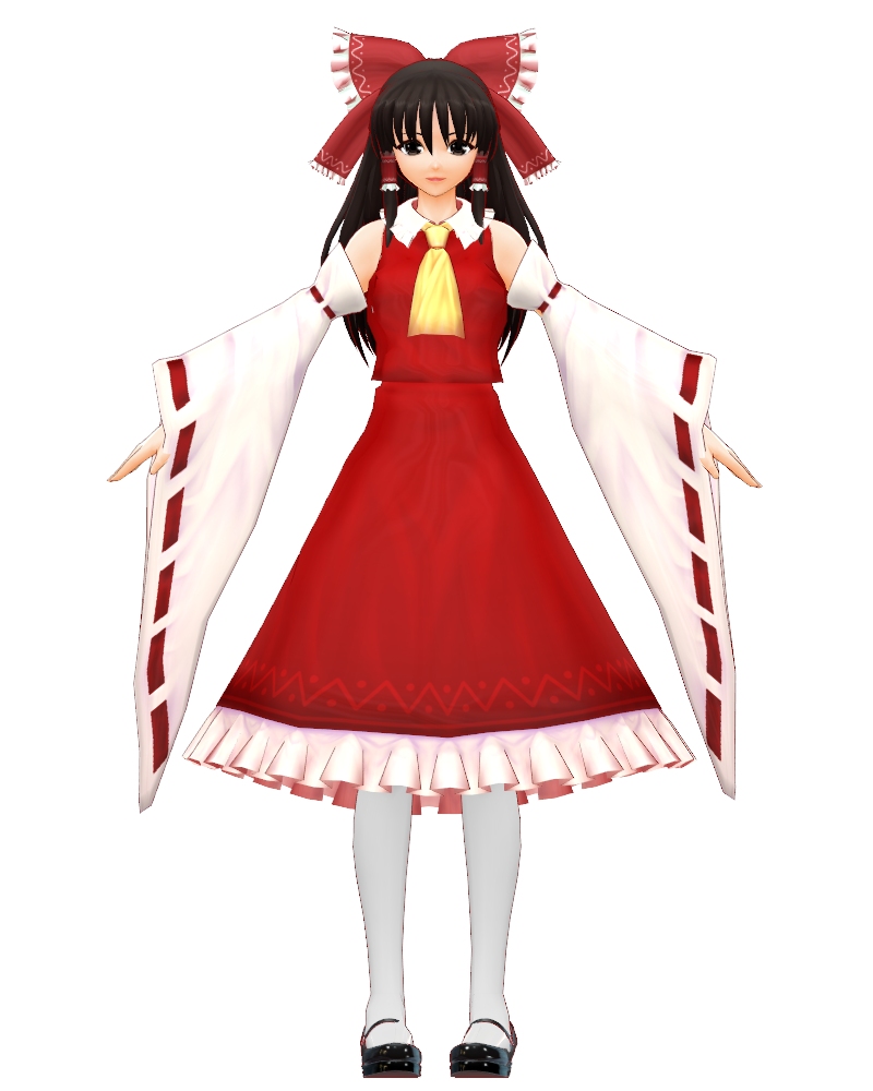 mmd Hakurei Reimu (kigiminrin) download by Vanilla-Cocoflake on DeviantArt